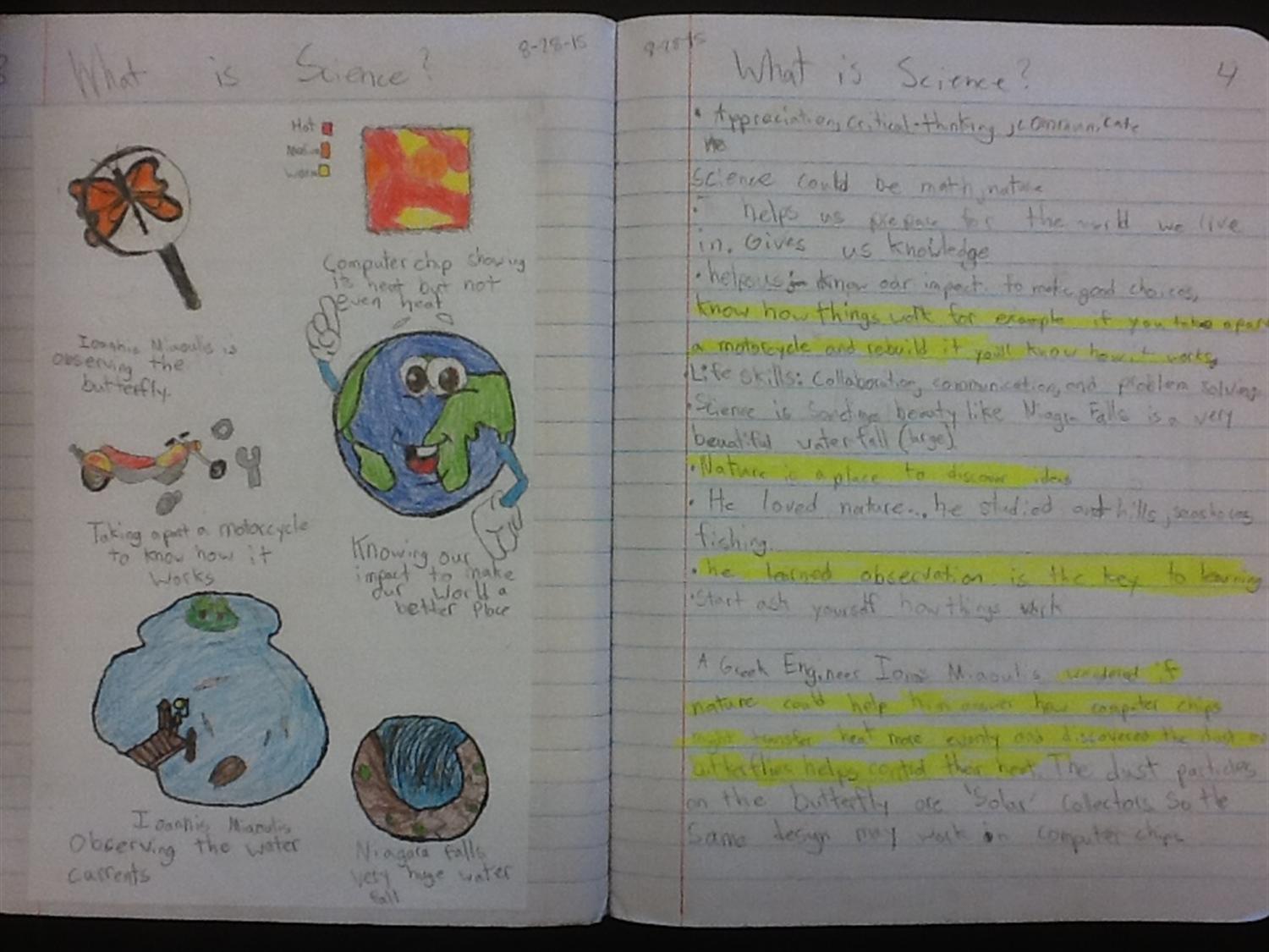 Childers, Marc / Science Journal Que Page examples